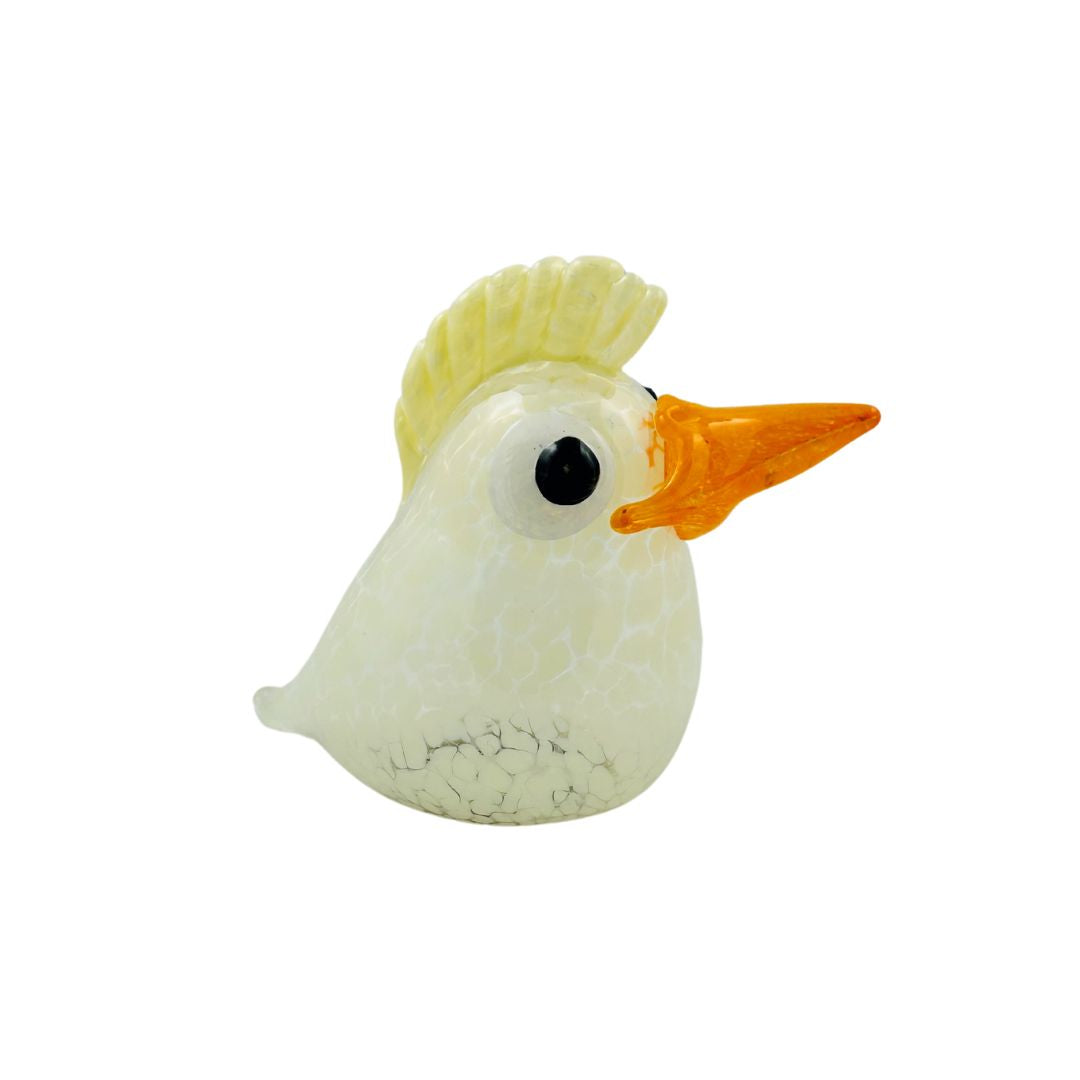 Small Mohawk Bird - Eggshell – Museum of Glass