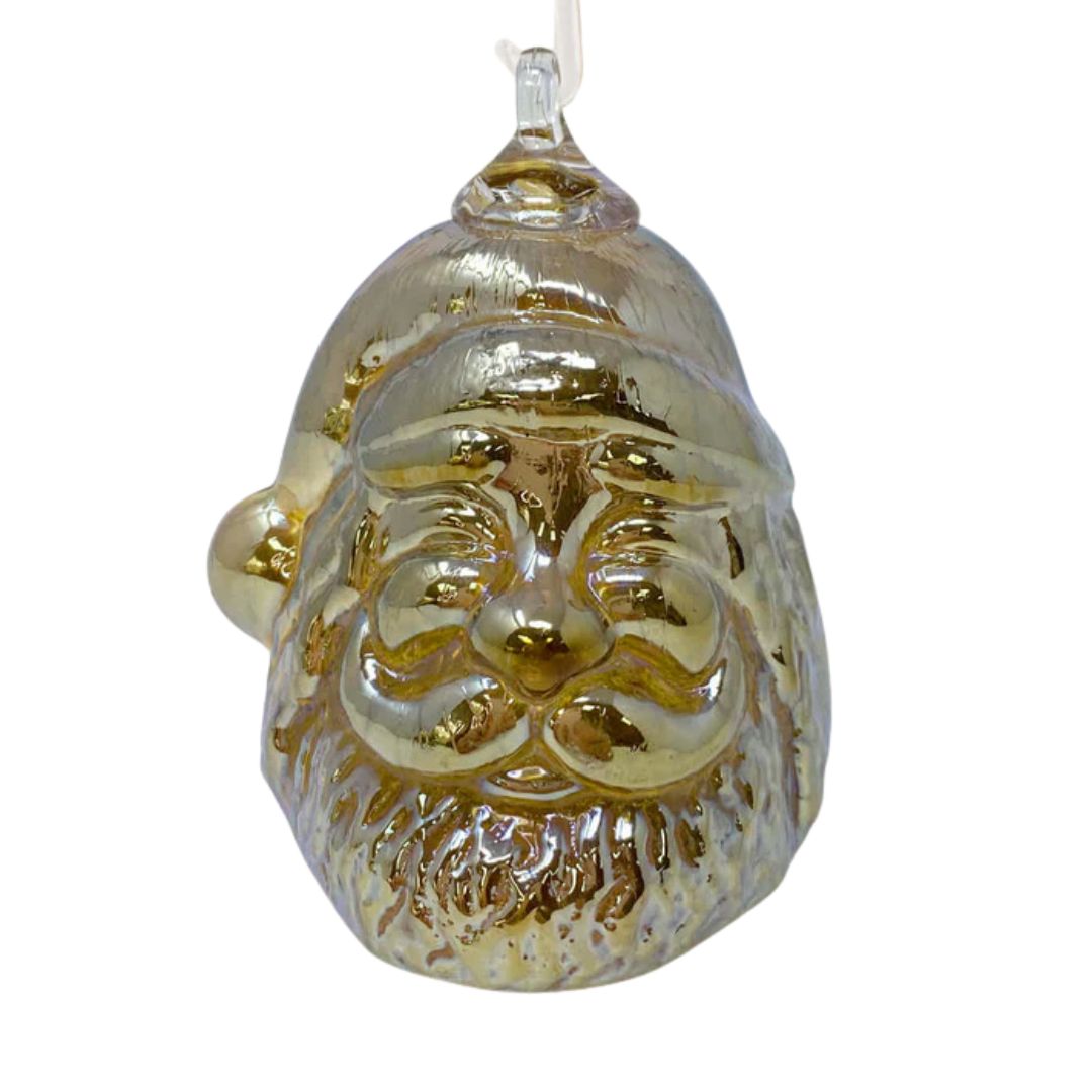 Secret Santa Ornament - Gold – Museum of Glass