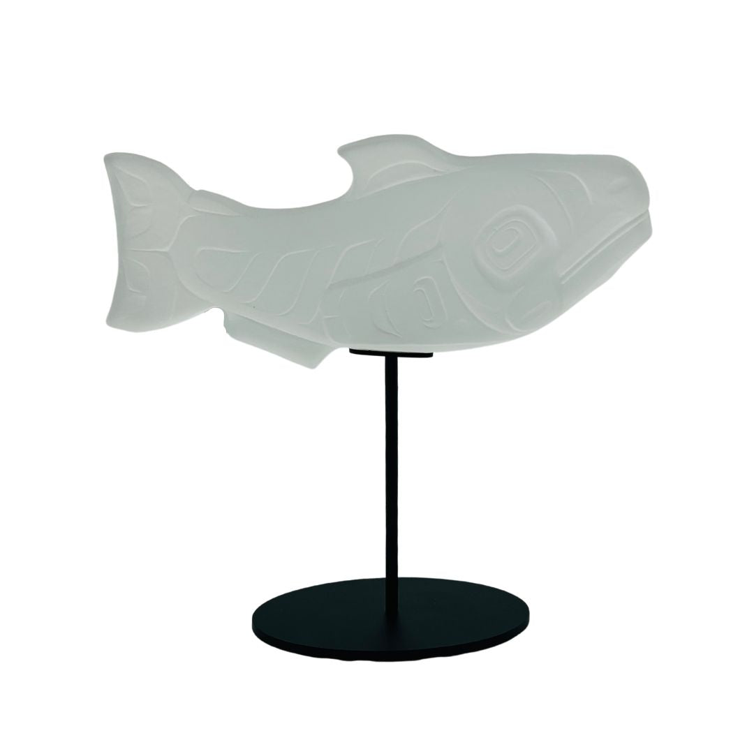 Salmon; Tail Up – Museum of Glass