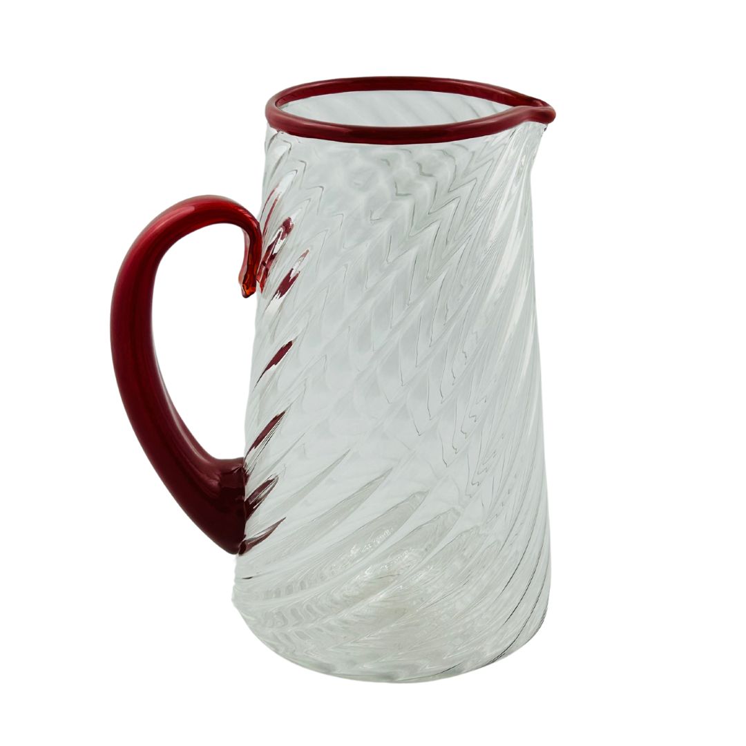 Twist Pitcher - Red – Museum of Glass
