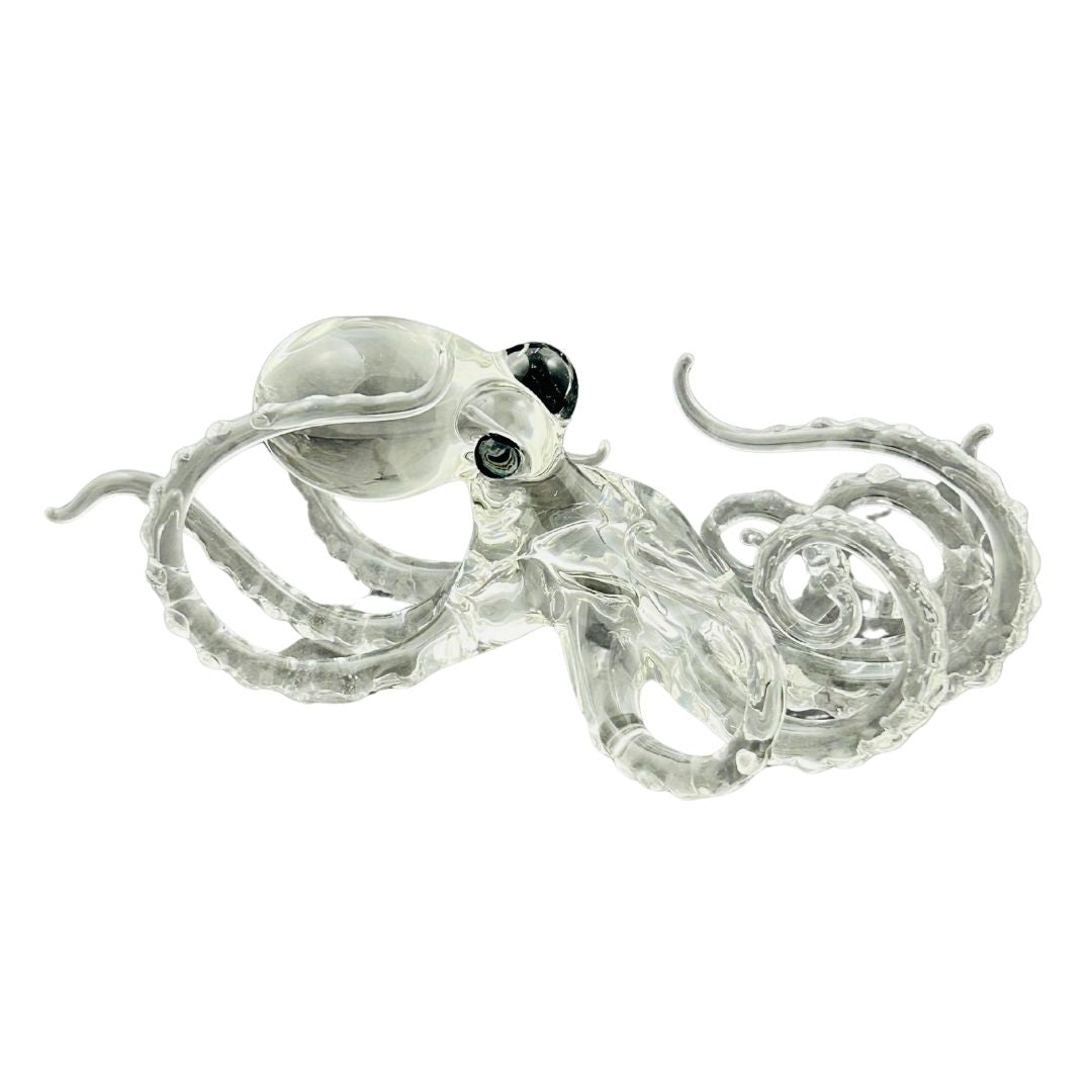 Small Glass Octopus - Clear – Museum of Glass