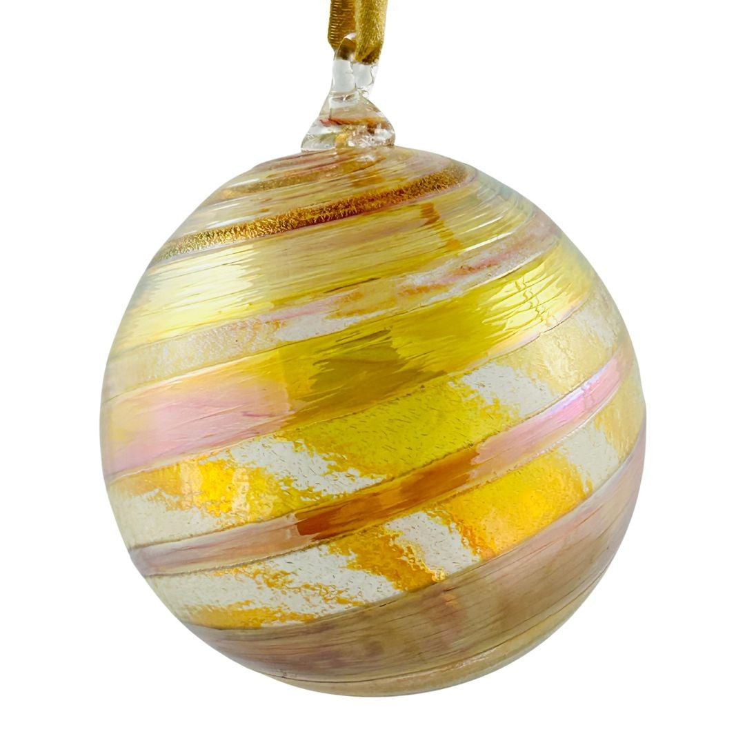 Trenton Quiocho Ornament - Metallic Gold Drape – Museum of Glass