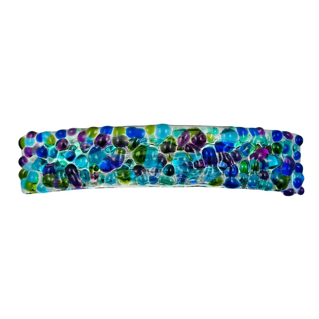 Stained Glass Dots Hair Clip - Sanctuary – Museum of Glass