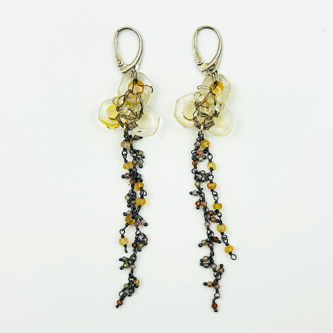3 Hex Gold and Citrine ER – Museum of Glass