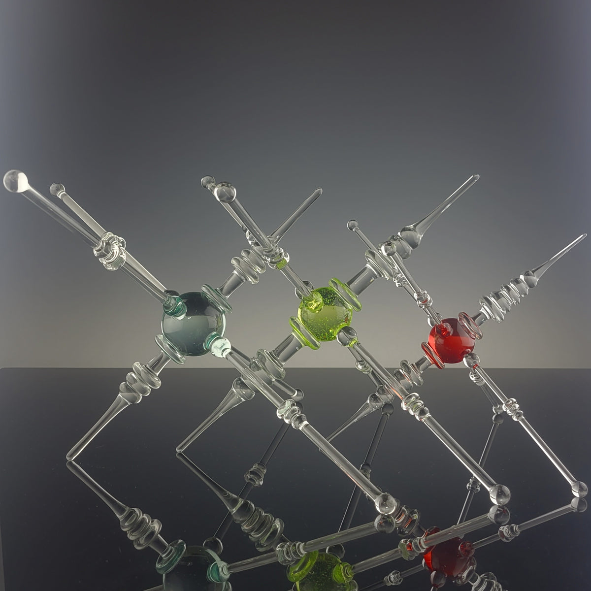 Large Transparent Blue Satellite – Museum of Glass