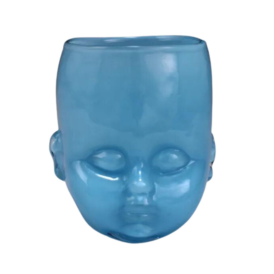 Baby Head Cup - Light Blue – Museum of Glass
