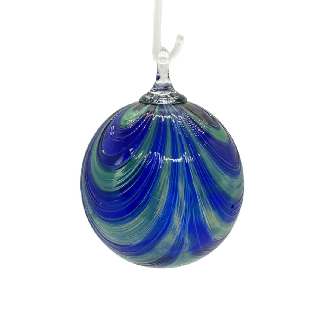 Glass Eye True to the Blue Ornament – Museum of Glass