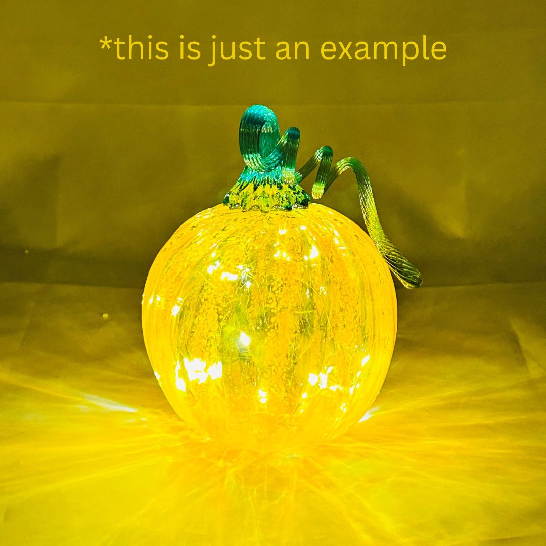 Pumpkin Nightlight - Pumpkin Pie – Museum of Glass