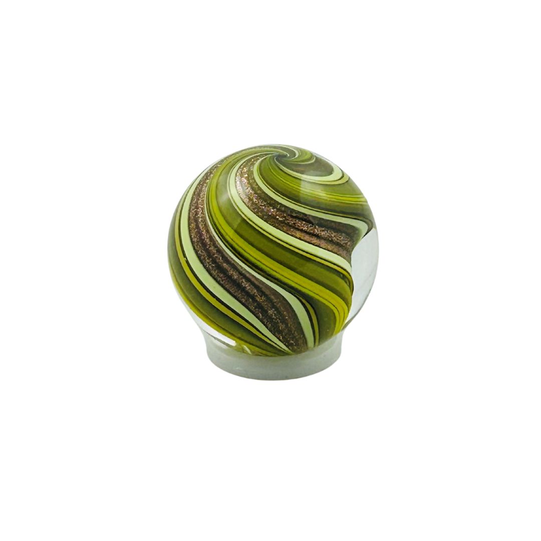 Triple Lutz Lz24 Olive Green – Museum of Glass