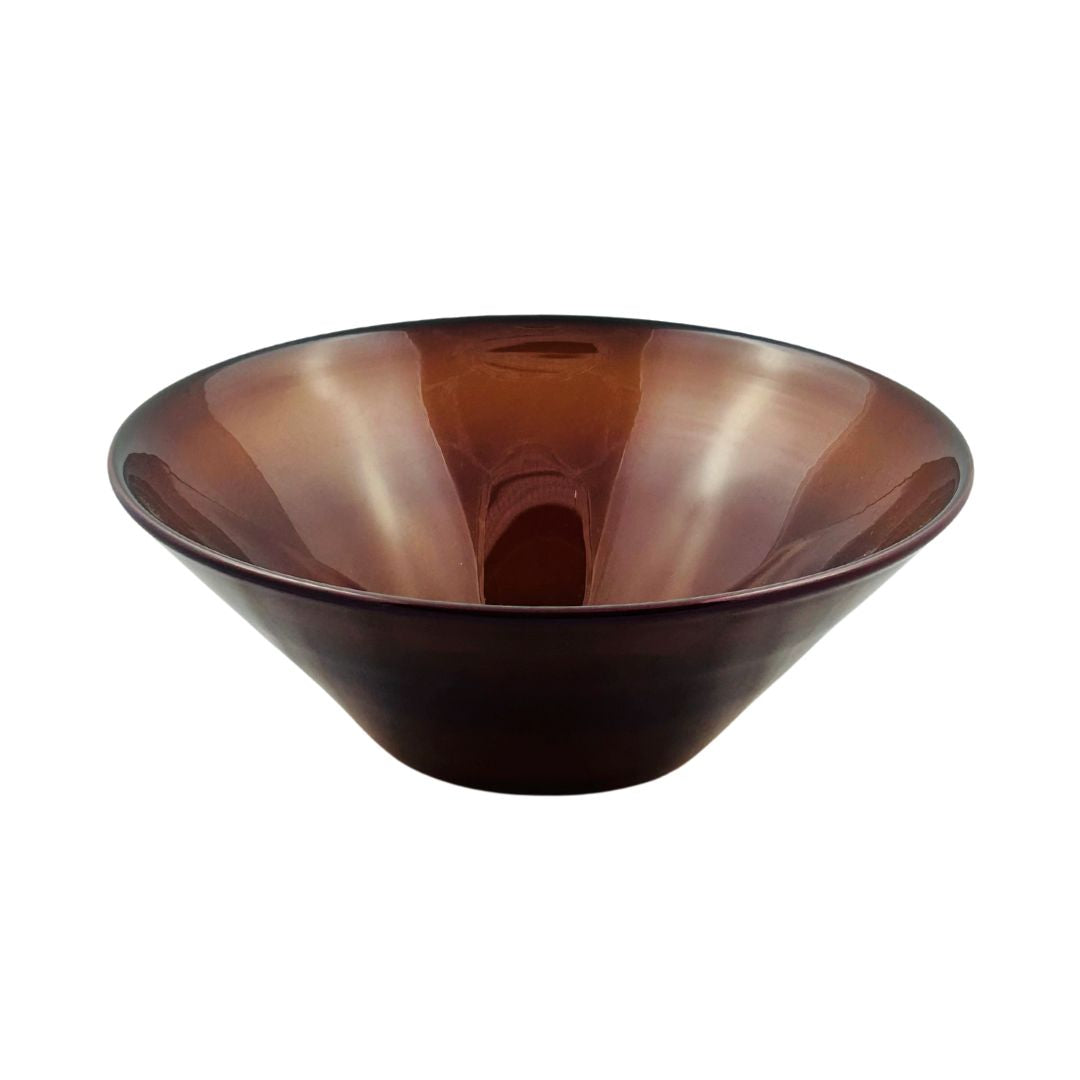 Tea Transparent Wide Mouth Bowl – Museum of Glass