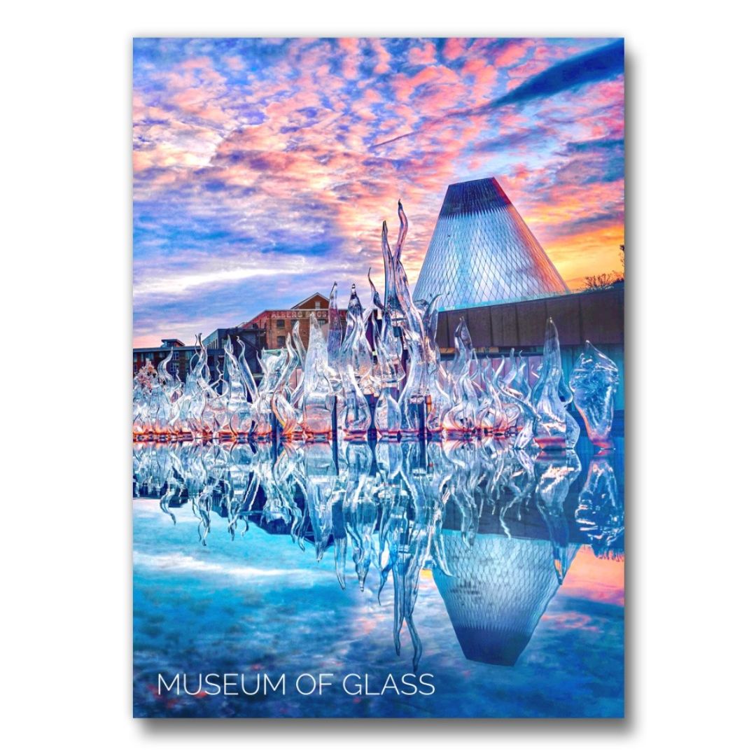 Cotton Candy Sky Cone Magnet – Museum of Glass