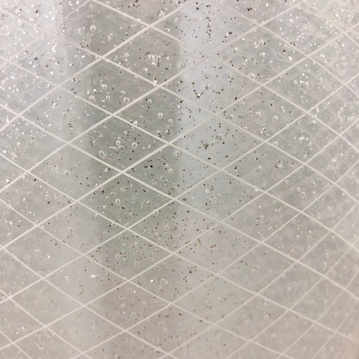 Reticello Vase - White & Mica – Museum of Glass