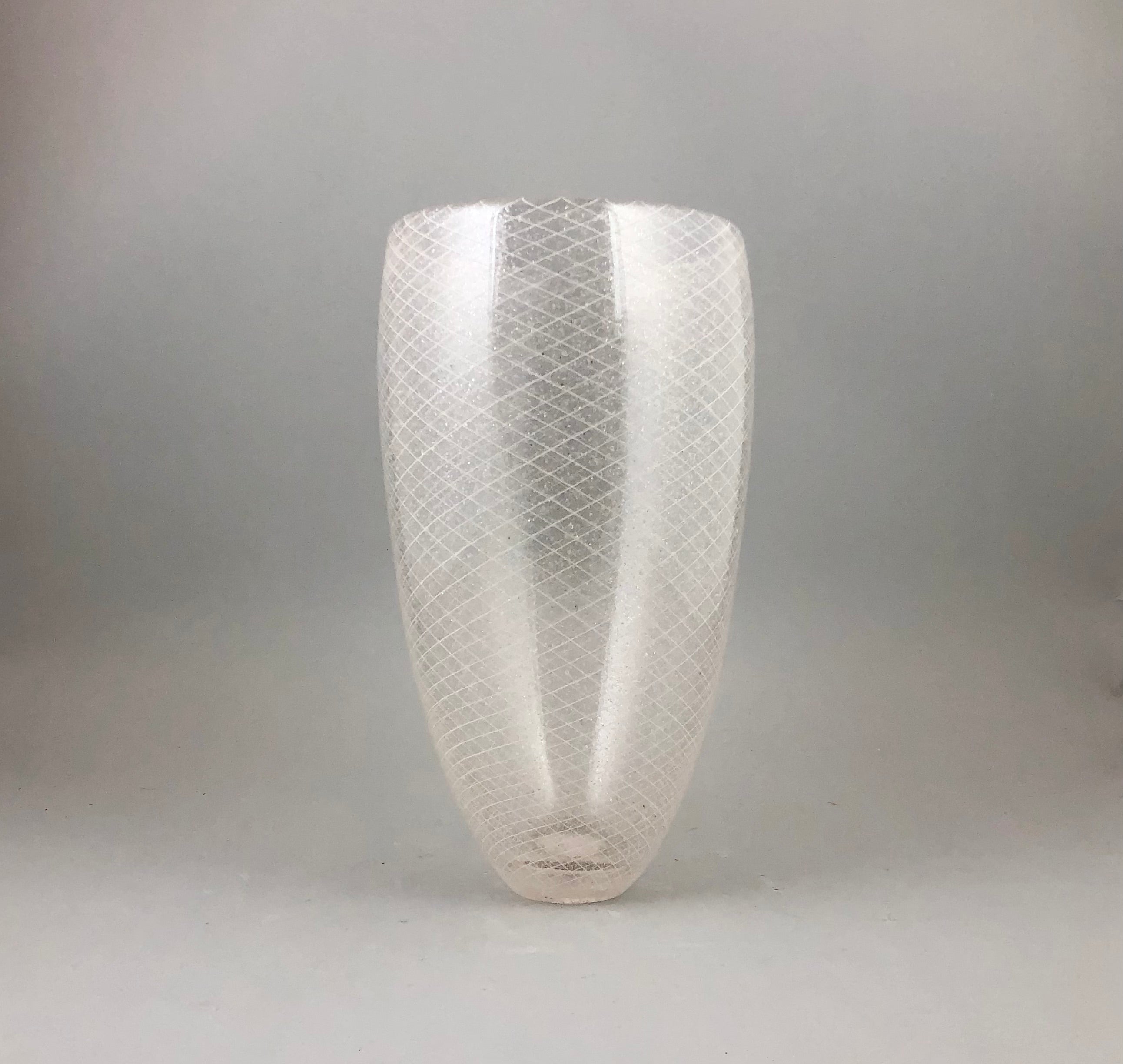 Reticello White & Mica – Museum of Glass